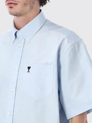AMI Paris Shirt Colour - Blue