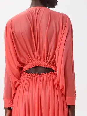 Pinko Maxi Dress With Plunge Neckline