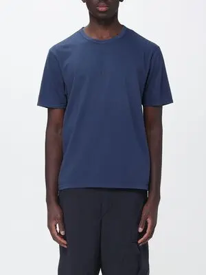 C.P. COMPANY Cotton T-shirt With Logo - Navy