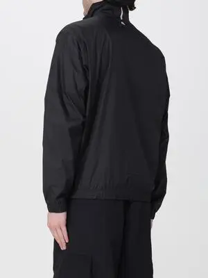 BOSS Polyester Jacket With Logo - Black