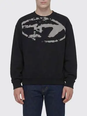 DIESEL® Sweatshirt With Graphic Print - Black