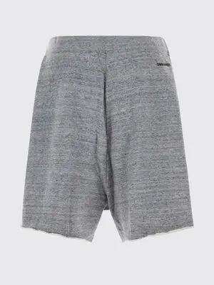 Dsquared2 Cotton Sports Shorts With High Elasticated Waist And Logo Detail