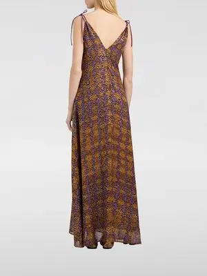 Momoni Abstract Print Maxi Dress