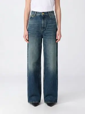 GOLDEN GOOSE Wide Leg Jeans - Blue