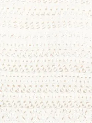 Fabiana Filippi Sleeveless Midi Dress With Crochet Bodice
