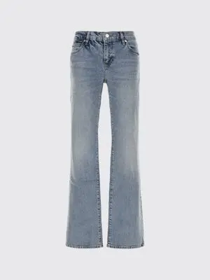 FRAME High-waisted Flared Jeans In Stretch Cotton Denim