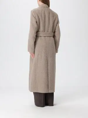 GOLDEN GOOSE Double Breasted Belted Coat