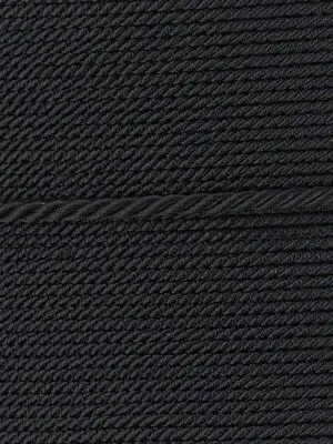 Alaïa Wide Bustier Belt With Tassel Tie - Black