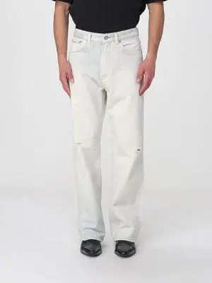 Our Legacy Wide Leg Cotton Jeans - Denim