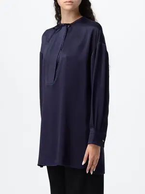 Giorgio Armani Silk Shirt With Pussybow Collar