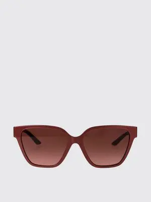 Versace Embellished Square Frame Sunglasses - Red