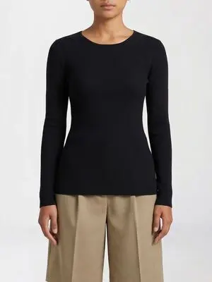 TOTEME Merino Wool Sweater - Black