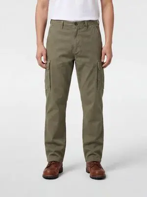 Burberry Cotton Cargo Trousers - Green