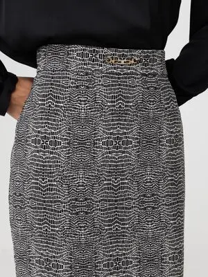Elisabetta Franchi Printed Pencil Skirt