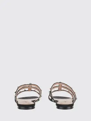 Valentino Garavani Rockstud Embellished Suede Sandals