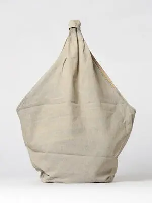 Our Legacy Large Shoulder Bag In Recycled Materials With A Rounded Shape - Denim