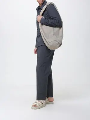 Our Legacy Large Shoulder Bag In Recycled Materials With A Rounded Shape