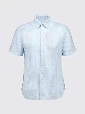 120% Lino Shirt Colour - Blue