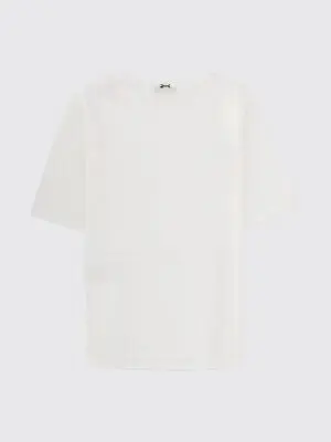 Herno Short-sleeved Cotton Crew Neck T-shirt - White