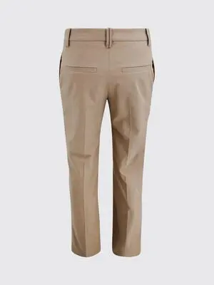 Brunello Cucinelli Flared Stretch Cotton Trousers