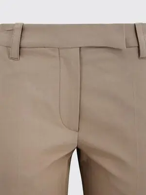 Brunello Cucinelli Flared Stretch Cotton Trousers