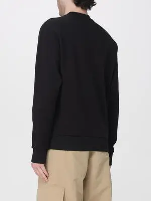 BOSS Crew Neck Sweatshirt With Logo - Black
