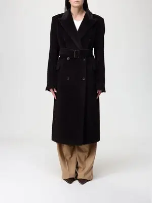 Tagliatore Double-breasted Belted Coat