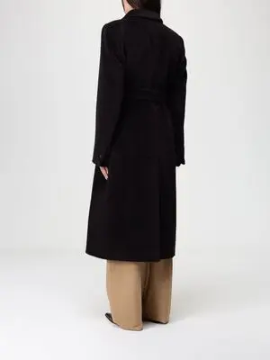 Tagliatore Double-breasted Belted Coat