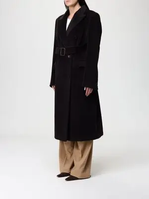 Tagliatore Double-breasted Belted Coat