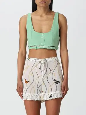 GANNI Top Colour - Green