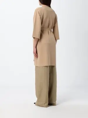 KANGRA Viscose Blend Cardigan - Beige