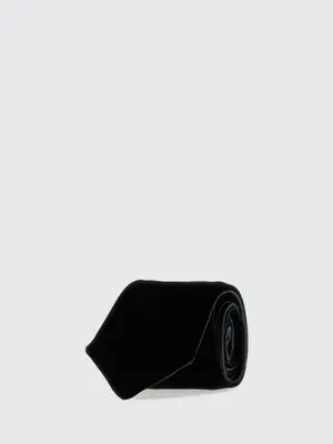 Giorgio Armani Velvet Tie - Black