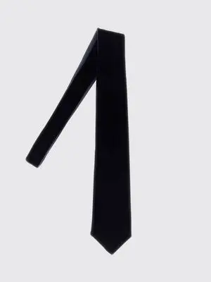 Giorgio Armani Velvet Tie - Navy