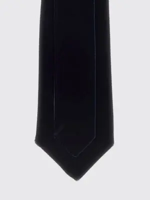 Giorgio Armani Velvet Tie - Navy