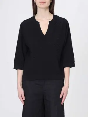 KANGRA Cotton Sweater - Black