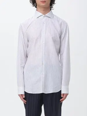 BOSS Striped Linen Shirt - Multicolor