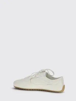 Alexander McQueen Boxe Leather Sneakers - White