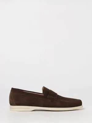 Bally Suede Loafers - Ebony