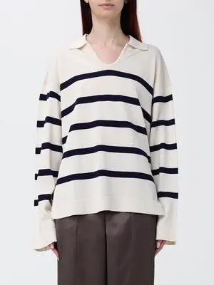Maison Kitsuné Striped Knit Sweater