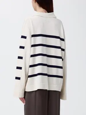 Maison Kitsuné Striped Knit Sweater