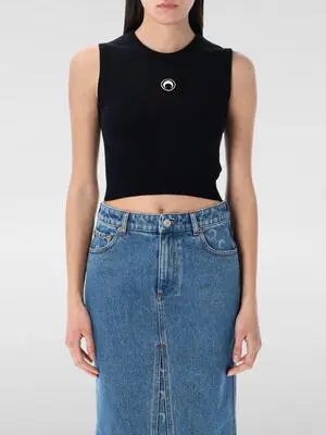 MARINE SERRE Top Colour - Black