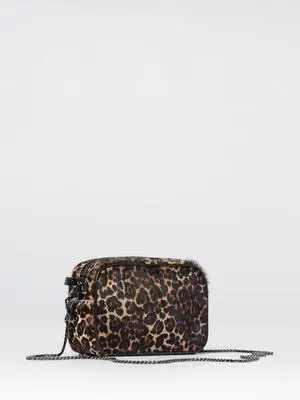 GOLDEN GOOSE Leopard Print Crossbody Bag - Beige