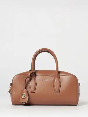 BOSS Leather Bowling Bag - Brown
