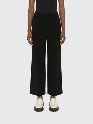 Theory Tailored Wide Leg Trousers - Black