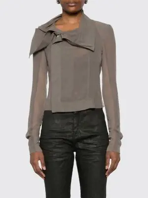 Rick Owens Stretch Jersey Jacket - Grey