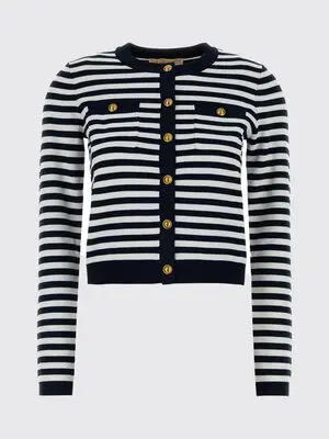 Michael Kors Striped Viscose Cardigan