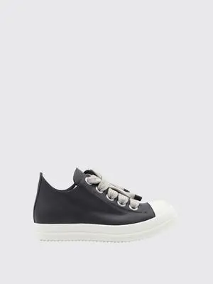 Rick Owens Rick Owens Jumbolace Low-Top Sneakers In Smooth Calfskin Black
