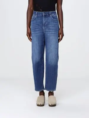 Liu Jo Stretch Denim Straight Jeans - Blue