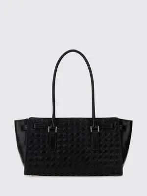 Michael Kors Hamilton Moderne Bag In Woven Leather