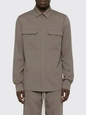 Rick Owens Wool Shirt - Grey